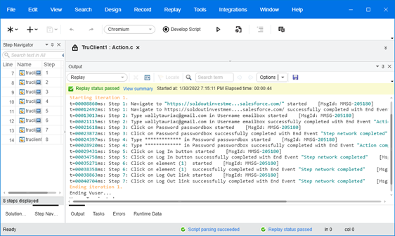 Performance Testing Salesforce With Loadrunner Truclient Software Testing Qa Website